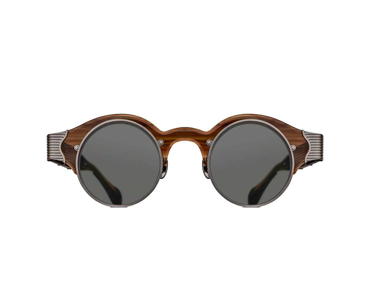 Retro round sunglasses | 10601H black Matsuda | CARLOTTI | CARLOTTI