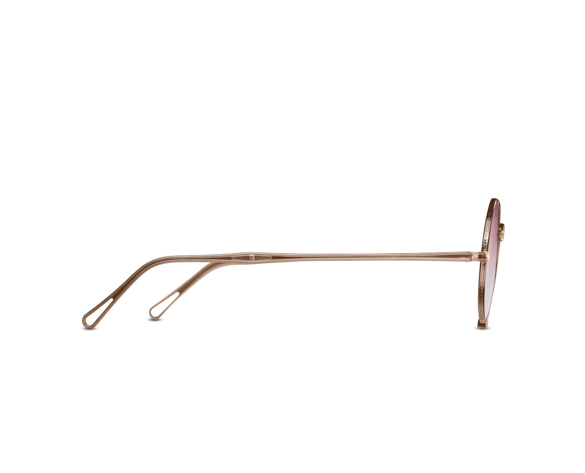 Lunettes de soleil MATSUDA | 10601H or rose & noir mat | CARLOTTI ...